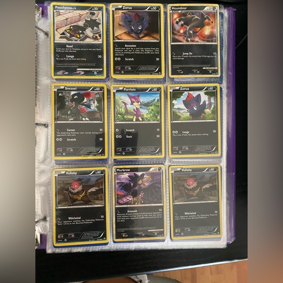 Pokemon | Toys | 2 Dark Type Pokmon Cards Pokmon Dark Type Collection ...